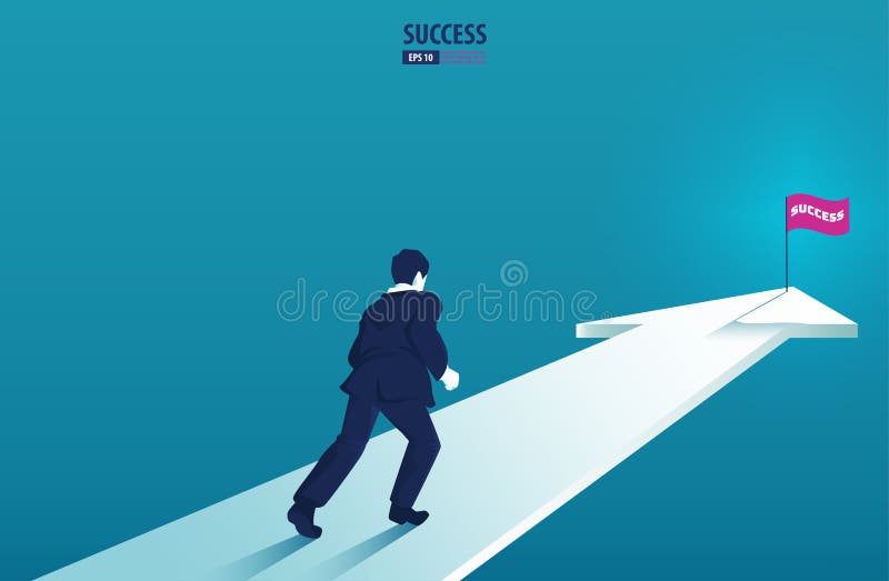 Chart Man Running Up Stock Illustrations – 405 Chart Man Running Up ...