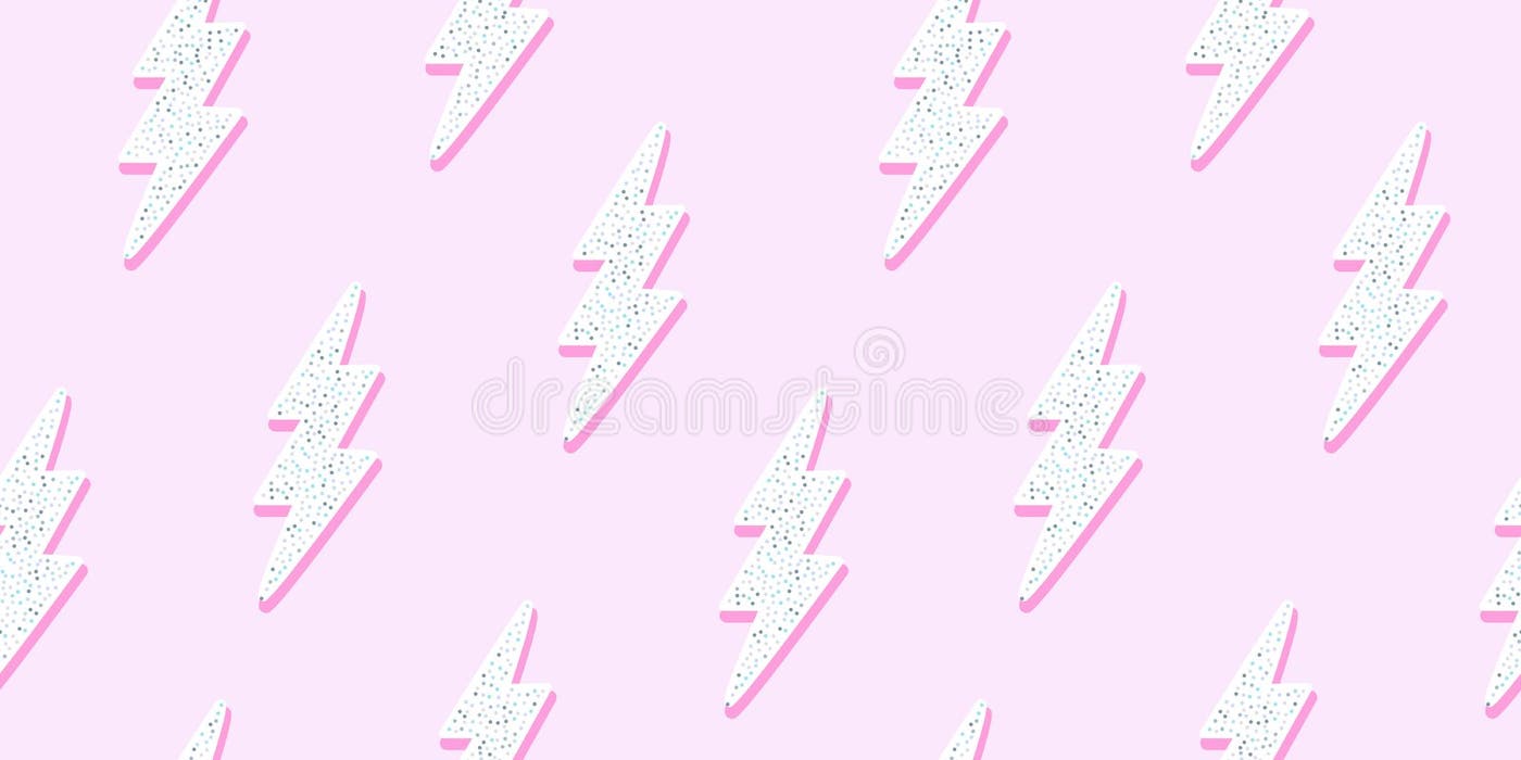 Pink Thunderbolt Stock Illustrations – 830 Pink Thunderbolt Stock ...