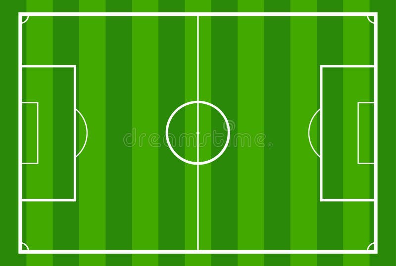 Football Green Field Abstract Background Top View Soccer Ground Stock ...