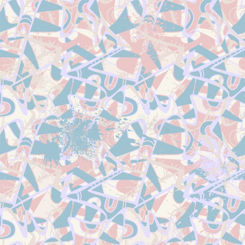 Abstract Colorful Unusual Vectpr Pattern Stock Illustration ...