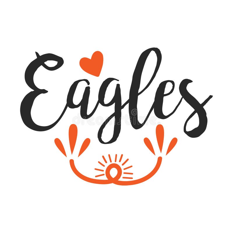 Eagles Typography T-shirts Design, Tee Print, T-shirt Design Stock ...