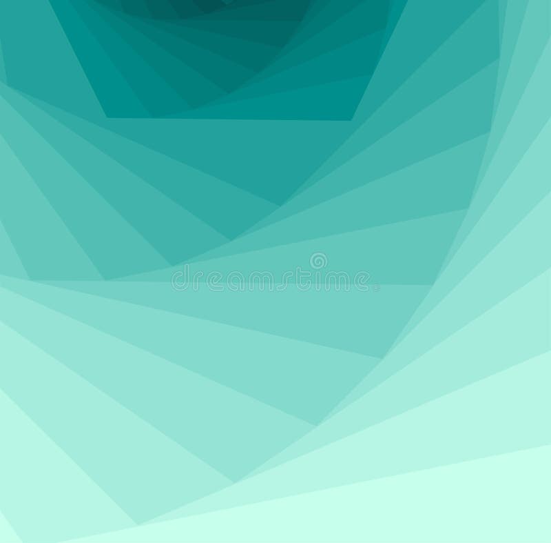 Abstract Background of Geometric Shapes in Turquoise and Green Colors ...