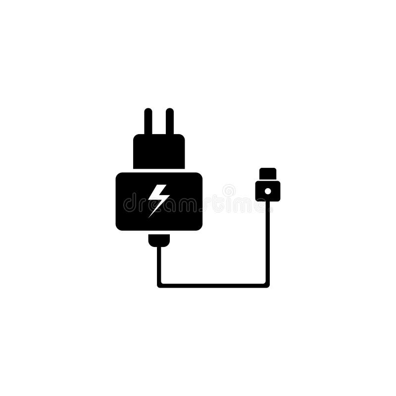 Charger icon vector stock vector. Illustration of icon - 269541831