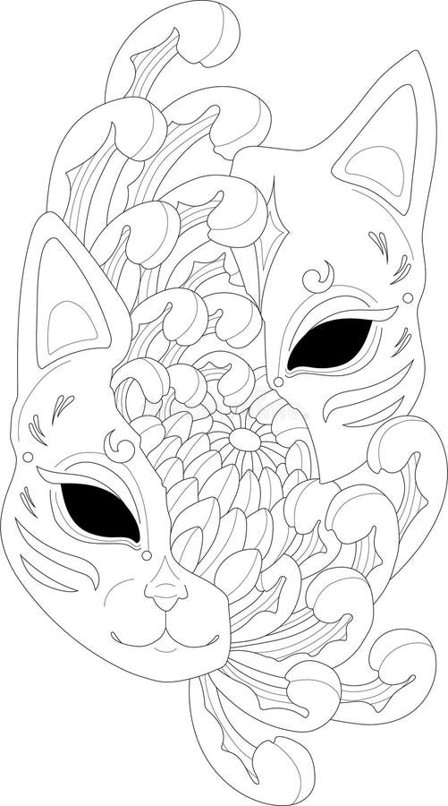 Japanese Cat Sketch Stock Illustrations – 1,479 Japanese Cat Sketch ...