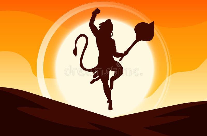 Hanuman Wallpaper Stock Illustrations – 233 Hanuman Wallpaper Stock ...