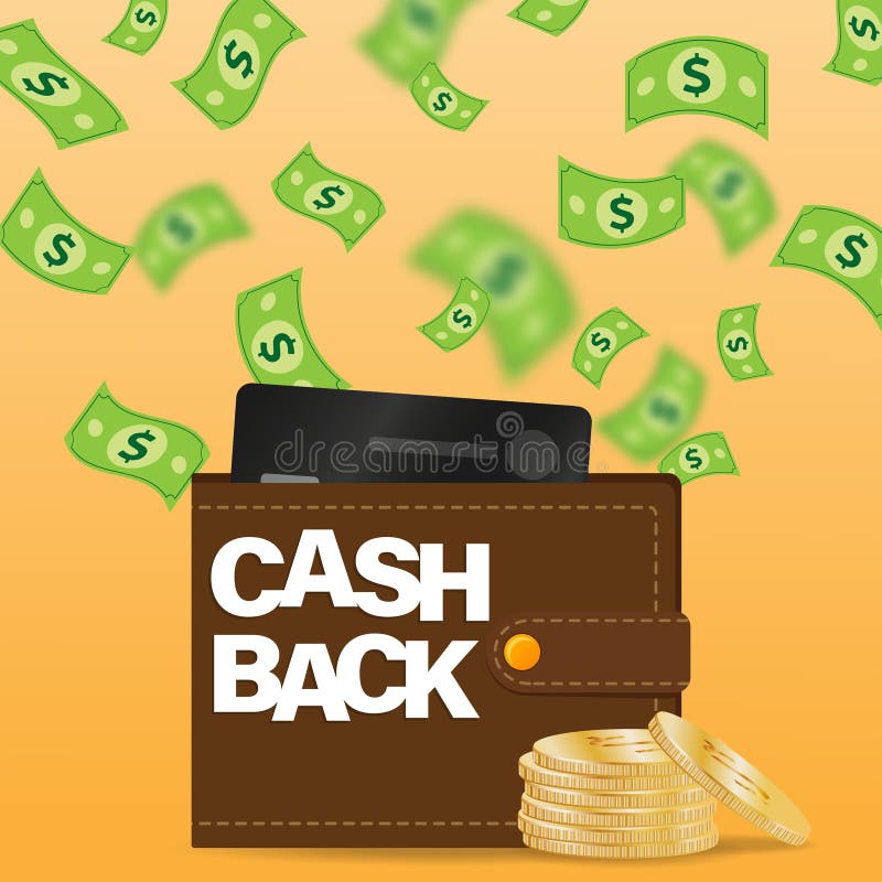 Cash Back Symbol with Arrows. Isolated Money-back Sign. Stock ...