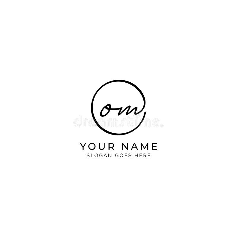 Om Signature Stock Illustrations – 231 Om Signature Stock Illustrations ...