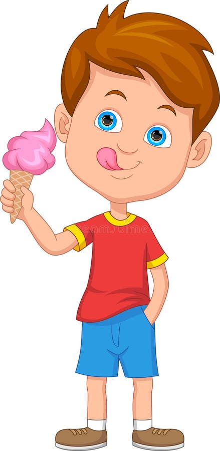 Happy Cartoon Ice Cream Man Stock Illustrations – 1,379 Happy Cartoon ...