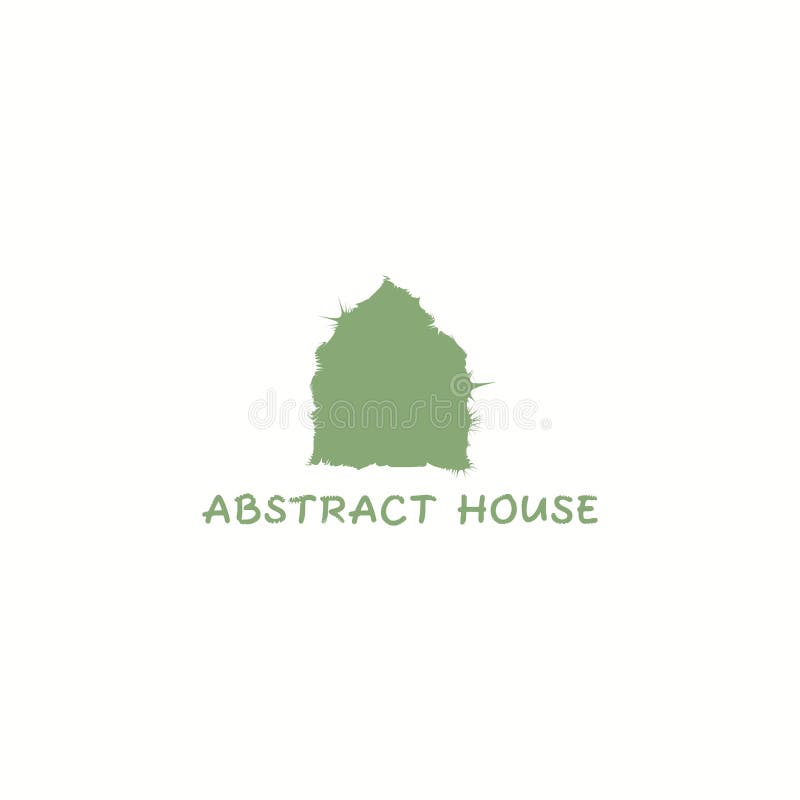 Green Abstract House Logo stock vector. Illustration of symbol - 271511246