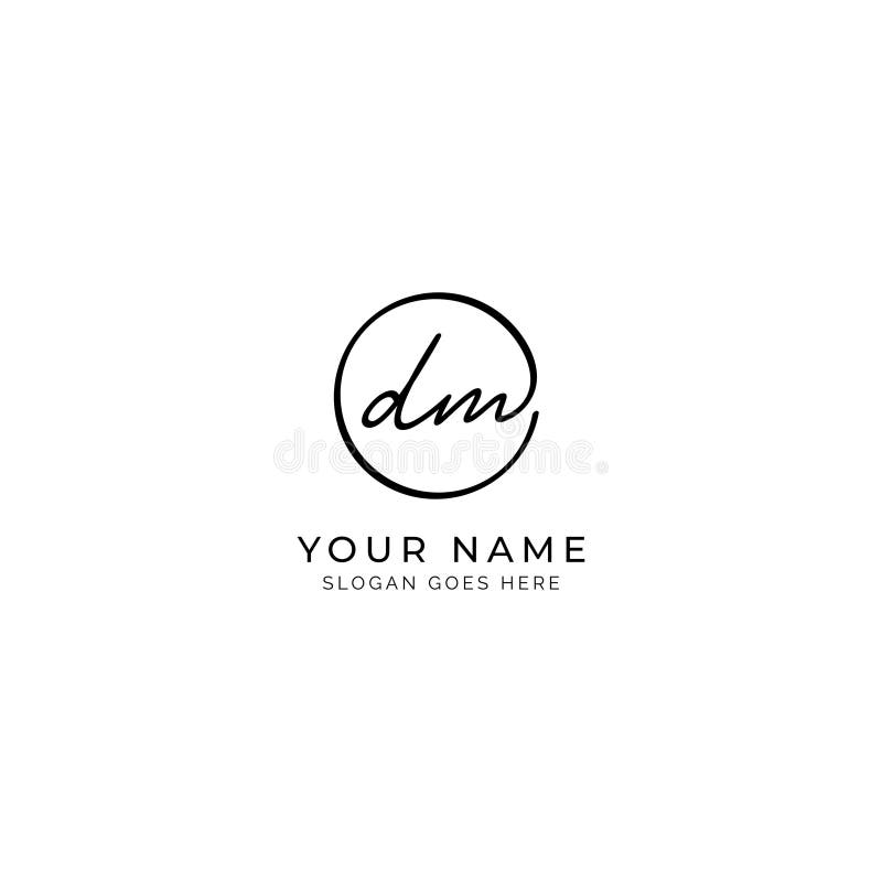 Dm Handwritten Signature Stock Illustrations – 90 Dm Handwritten ...