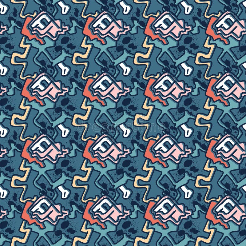 Grafitti Patterns Stock Illustrations – 134 Grafitti Patterns Stock ...