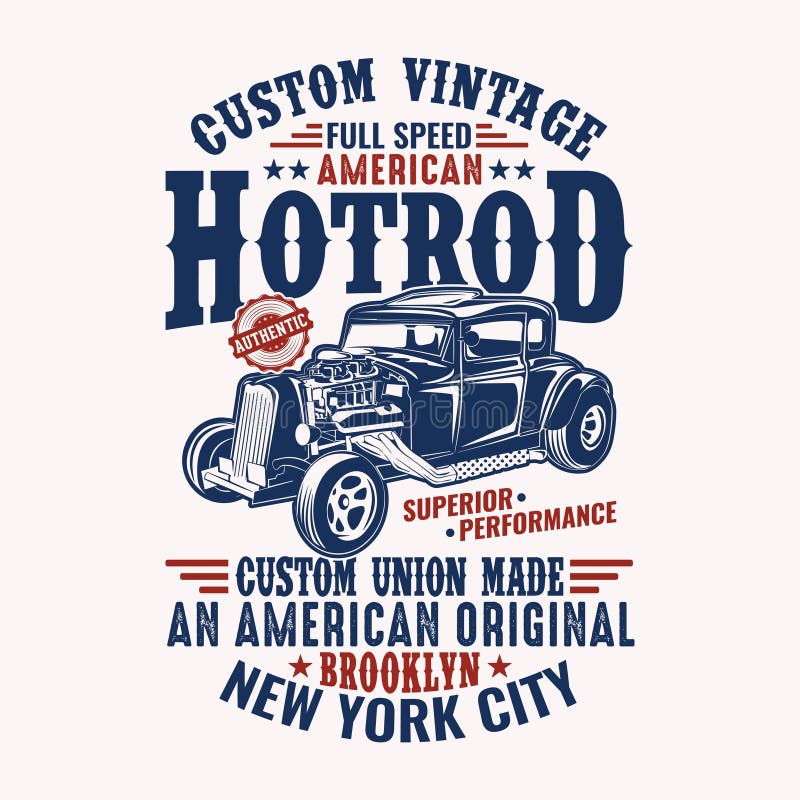 Custom Vintage Full Speed American Hotrod Superior Performance Custom ...