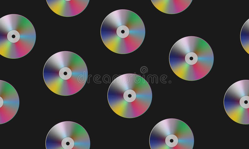 Disc cd rainbow stock vector. Illustration of burn, isolated - 272532083
