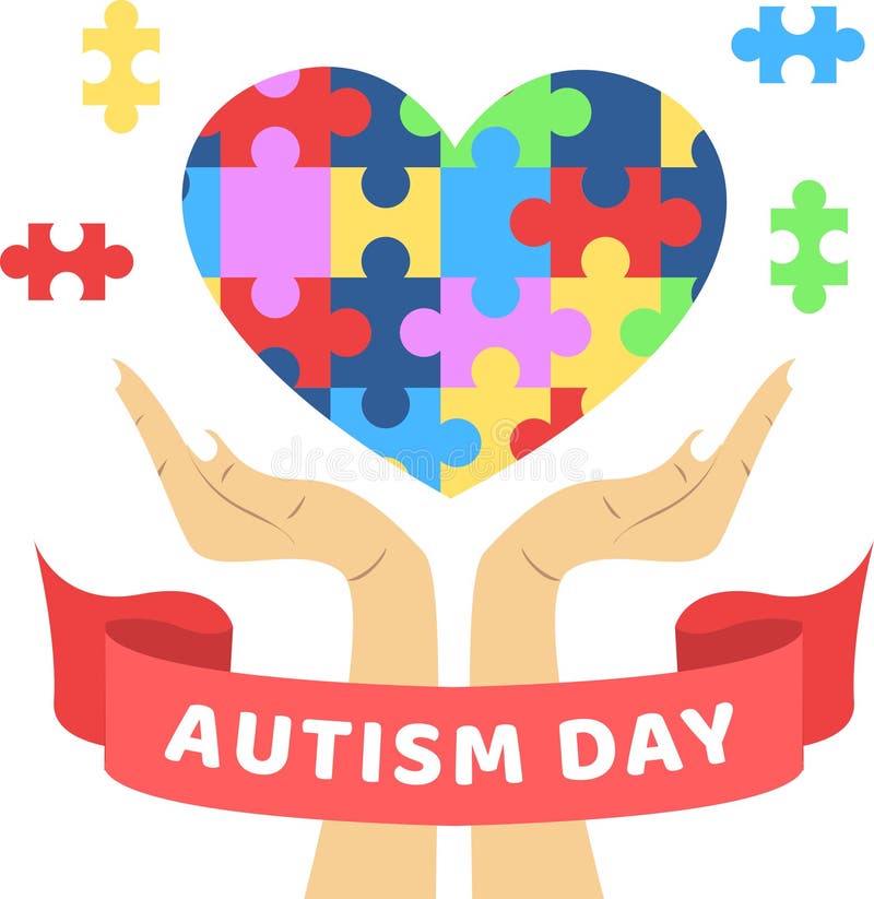 World Autism Awareness Day, Mental Health Care Concept with Puzzle or ...