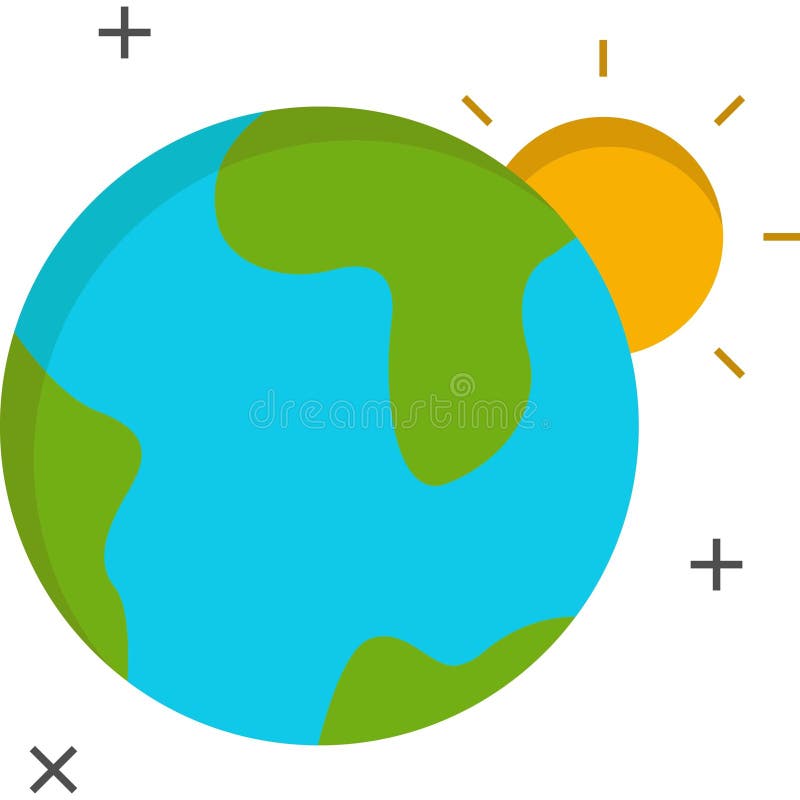 Earth Which Can Easily Edit or Modify Stock Illustration - Illustration ...