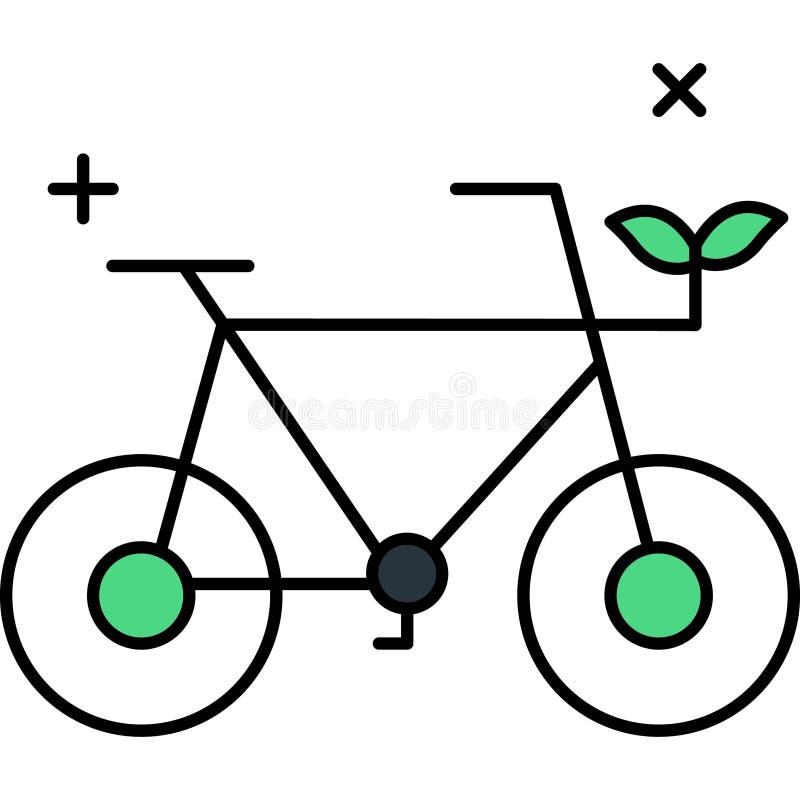 Eco Cycle Which Can Easily Edit or Modify Stock Illustration ...