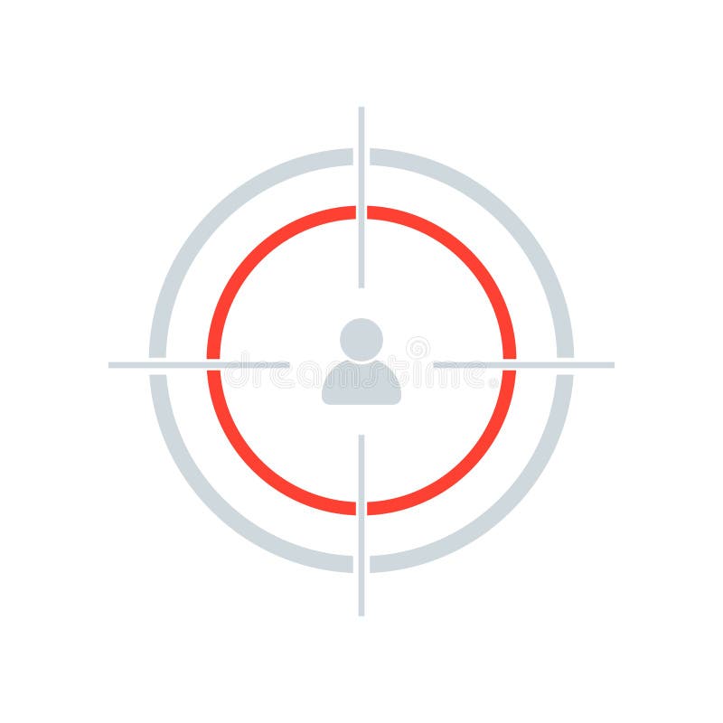 Target Audience Icon. Analysis of Marketing To Find a Potential ...