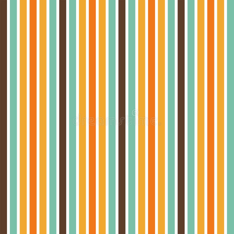 Vector Retro Seamless Pattern of the 70s. Linear Background Pattern ...