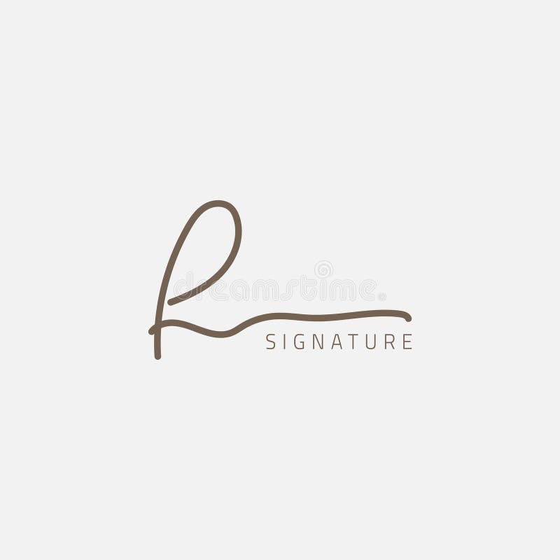 X letter signature logo stock vector. Illustration of initial - 110187439