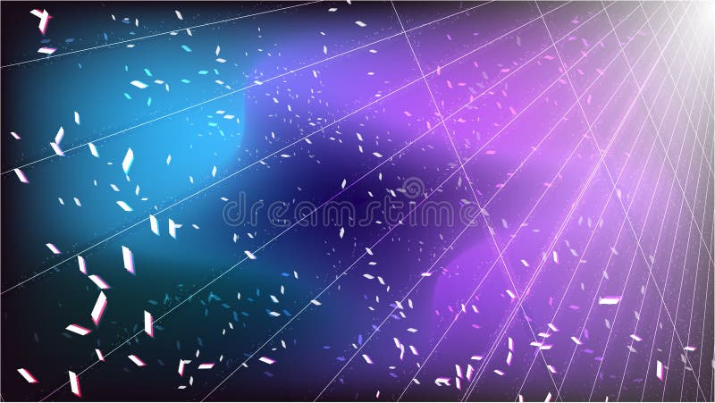 A Neon Abstract Particles Background of Shining, Sparkling Particles ...