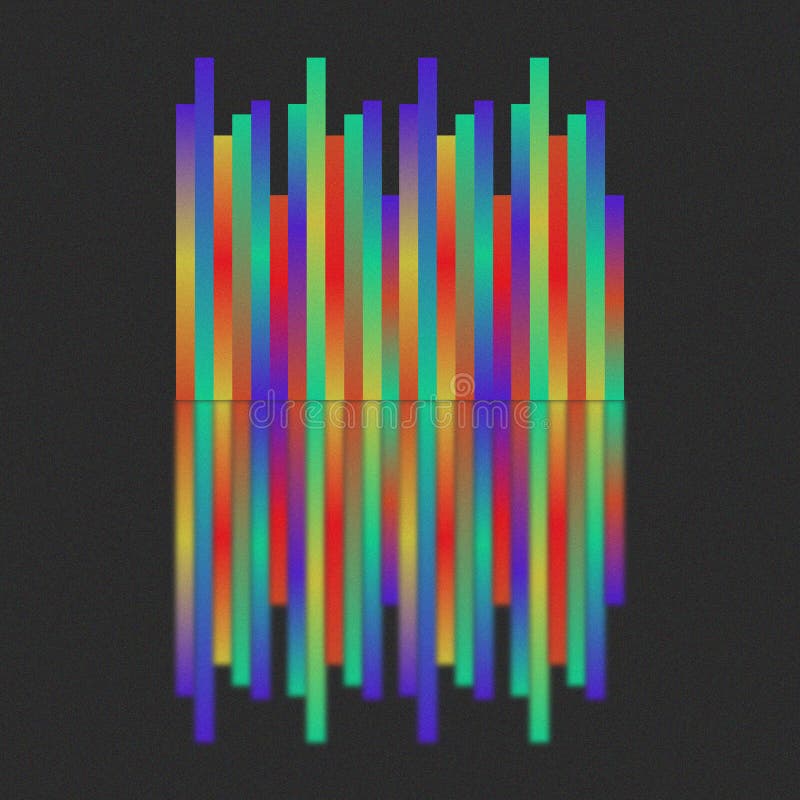 Background Volume Gradient Colors Stock Illustration - Illustration of ...