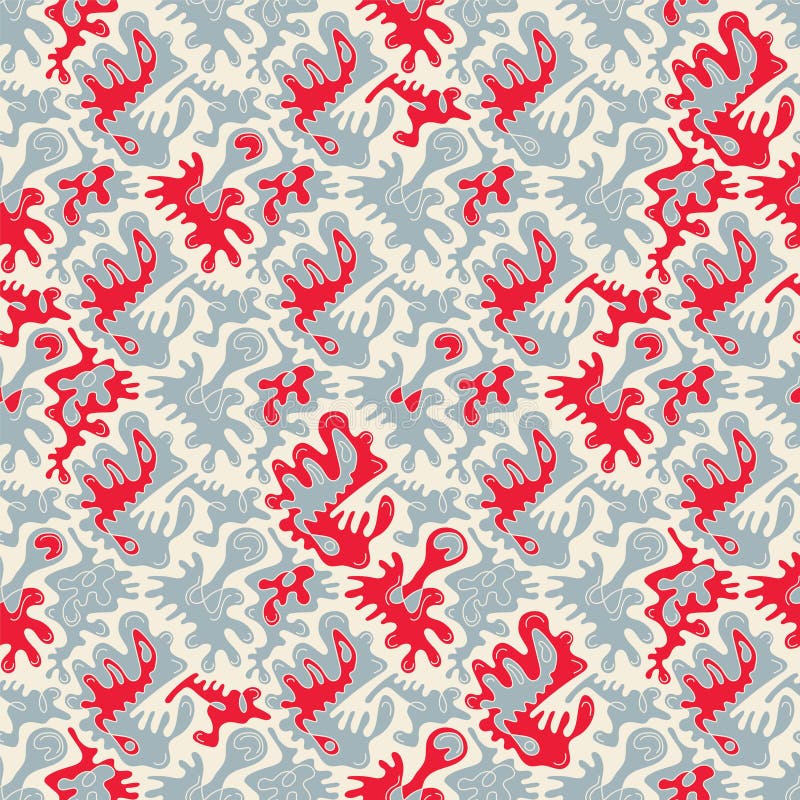 Abstract Unusual Seamless Artwork with Colorful Psychedelic Patterns ...