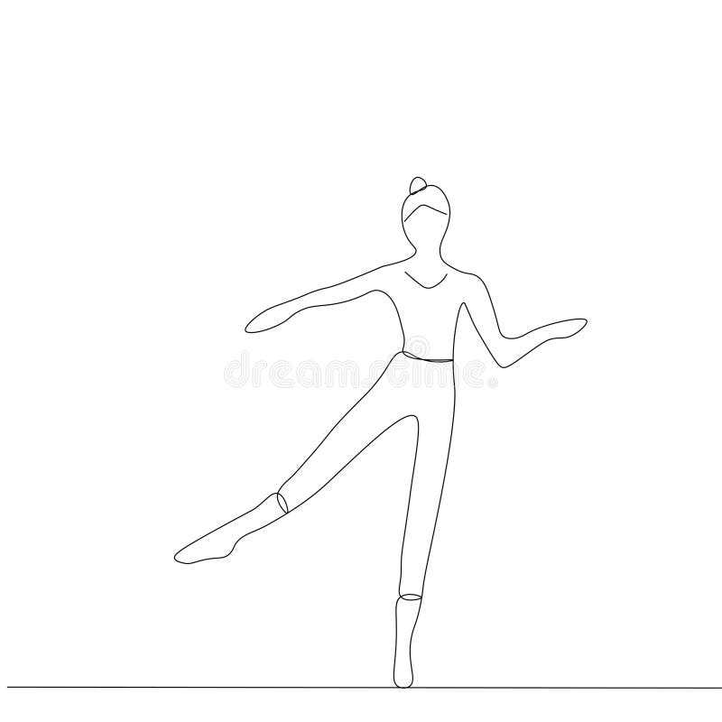 Dancing One Line Stock Illustrations – 751 Dancing One Line Stock ...