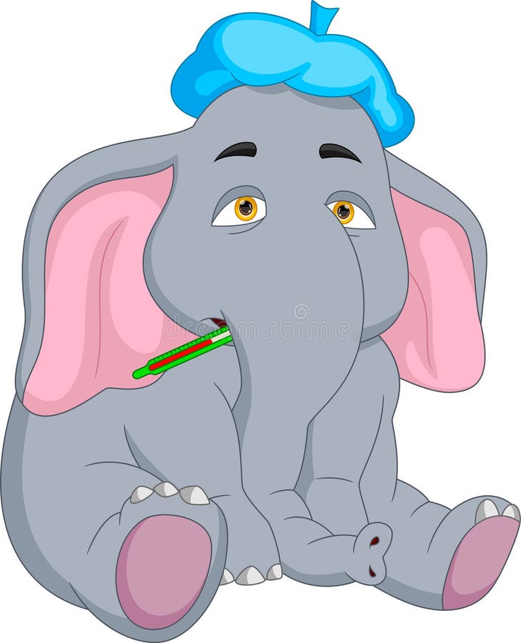 Sick Elephant Stock Illustrations – 61 Sick Elephant Stock ...