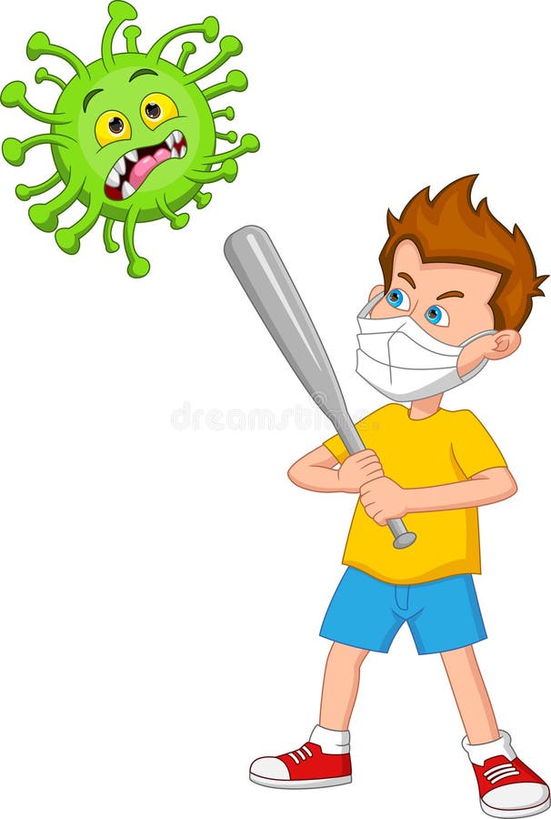 Boy Fighting Virus Stock Illustrations – 140 Boy Fighting Virus Stock ...