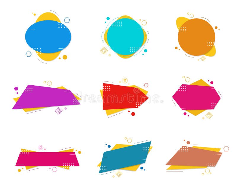 Shapes Text Boxes Stock Illustrations – 918 Shapes Text Boxes Stock ...