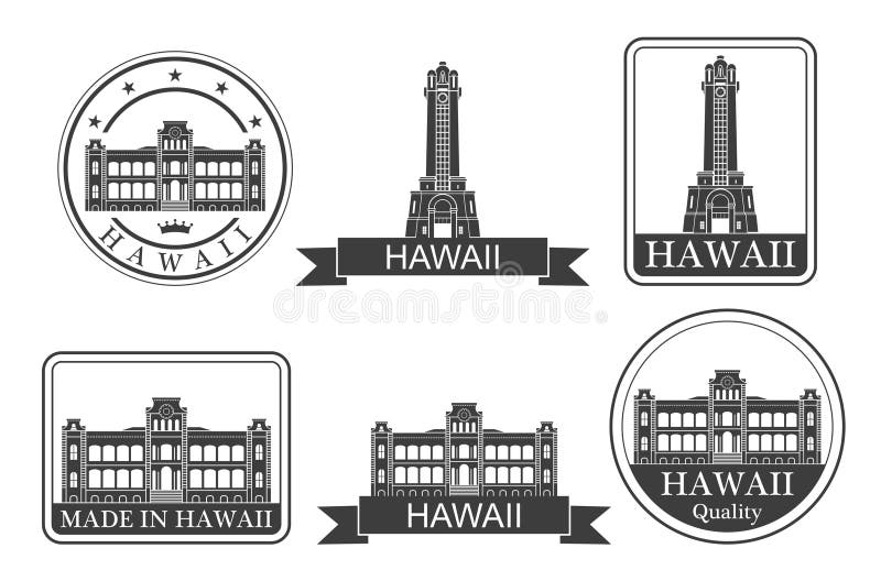 Iolani Palace Honolulu Hawaii Stock Illustrations – 15 Iolani Palace ...