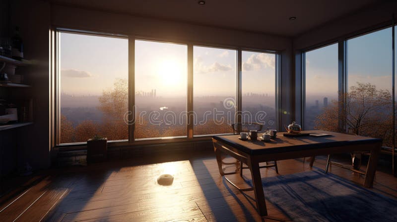 Beautiful House View, Generative, Ai Stock Illustration - Illustration ...