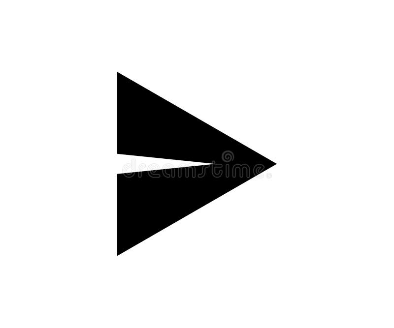 Simple Send Logo Icon Design Vector Template Stock Vector ...