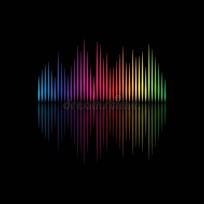 Equalizer, Audio, Sound Wave Logo Design Inspiration Stock Vector ...