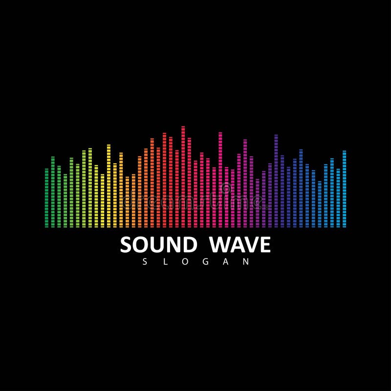 Equalizer, Audio, Sound Wave Logo Design Inspiration Stock Vector ...