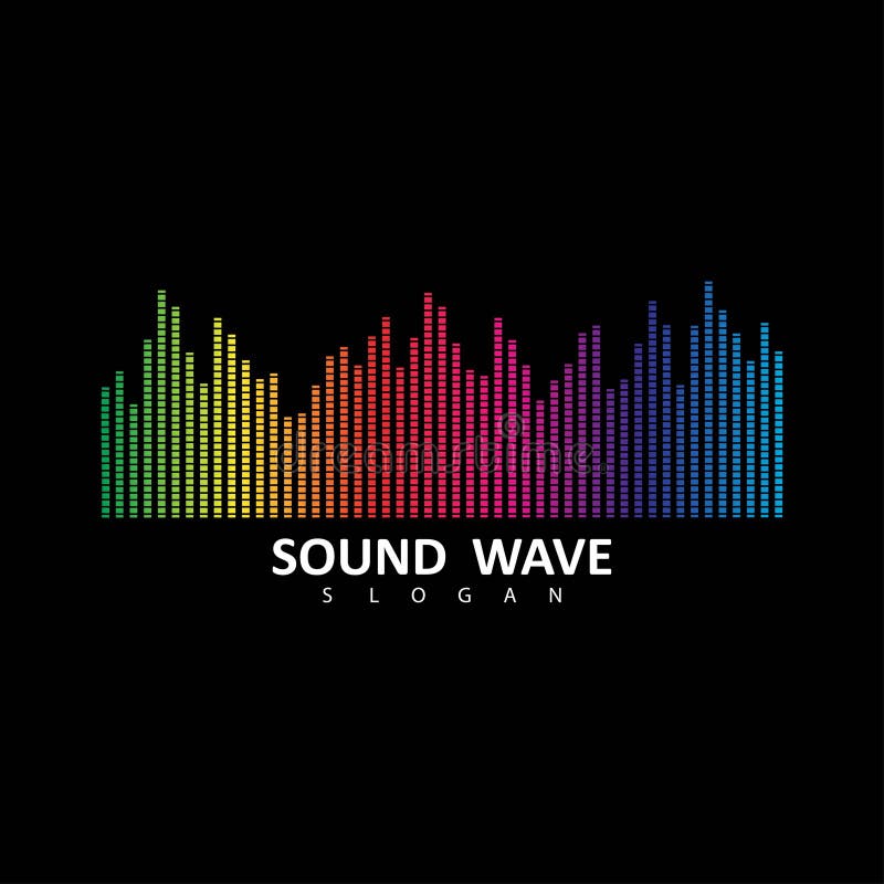 Equalizer, Audio, Sound Wave Logo Design Inspiration Stock Vector ...