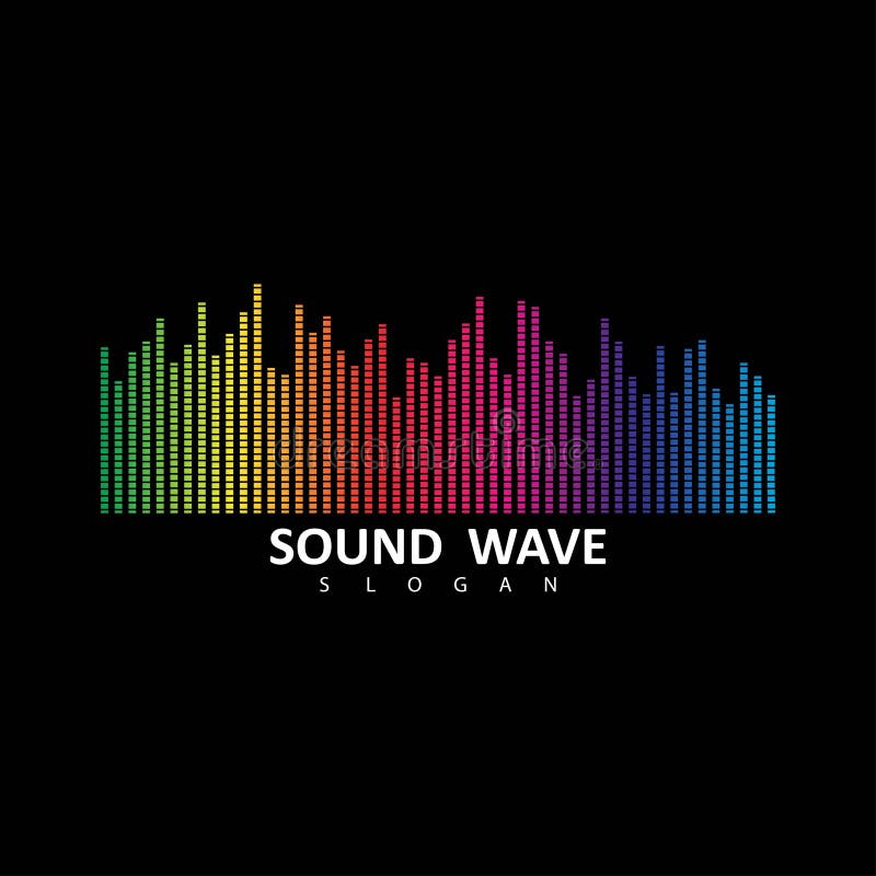 Equalizer, Audio, Sound Wave Logo Design Inspiration Stock Vector ...