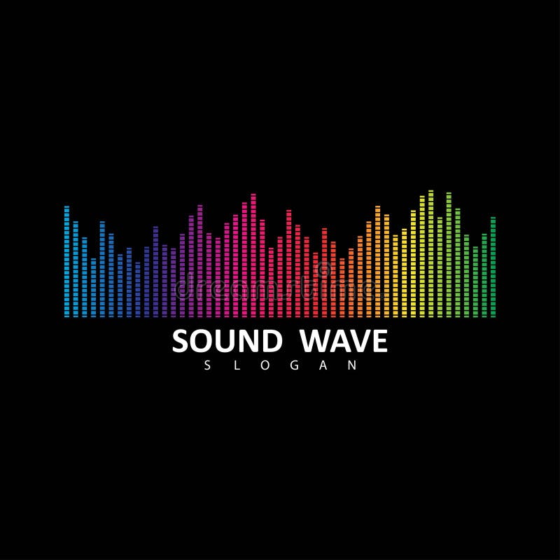 Equalizer, Audio, Sound Wave Logo Design Inspiration Stock Vector ...