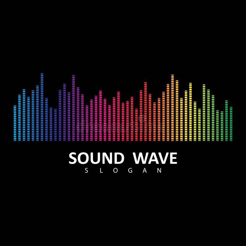 Equalizer, Audio, Sound Wave Logo Design Inspiration Stock Vector ...