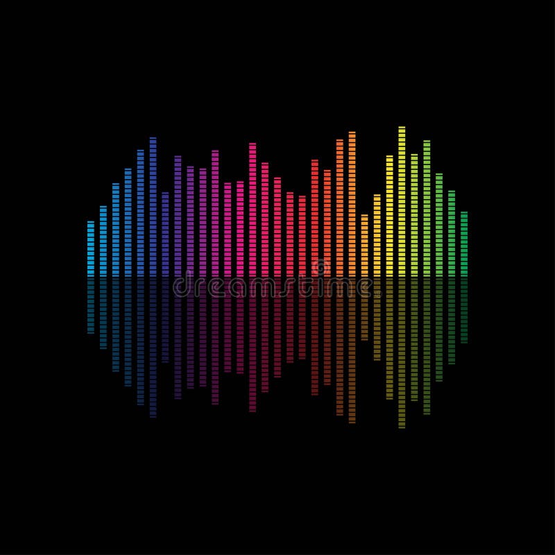 Equalizer, Audio, Sound Wave Logo Design Inspiration Stock Vector ...