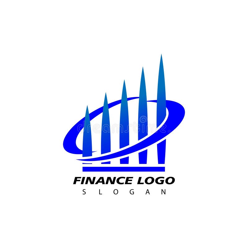 Financial Logo Concept. Economic Logo Concept Stock Vector ...