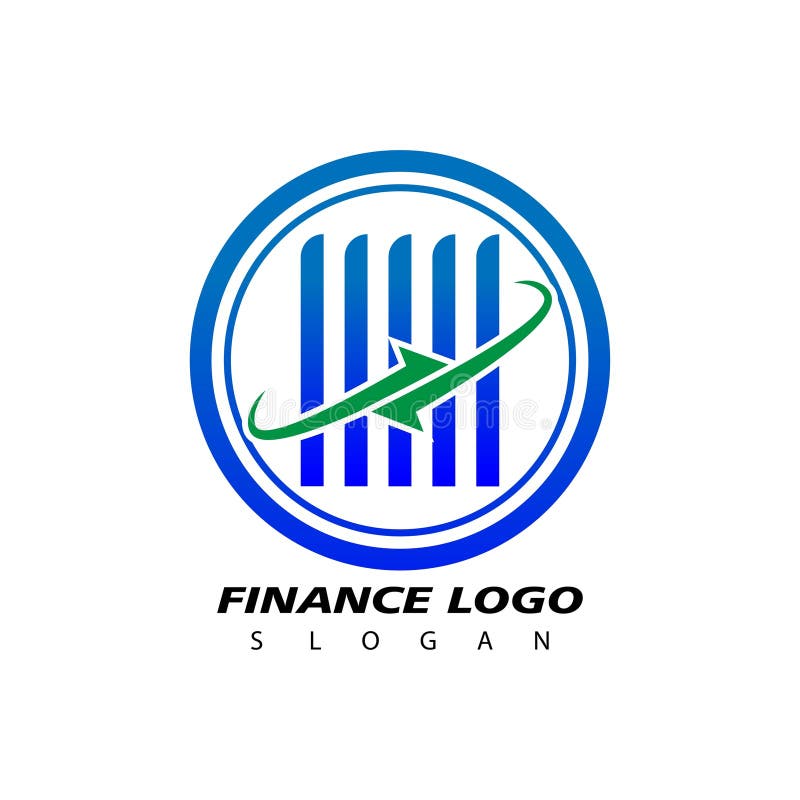 Financial Logo Concept. Economic Logo Concept Stock Vector ...
