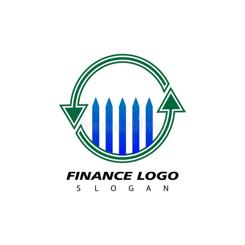 Financial Logo Concept. Economic Logo Concept Stock Vector ...