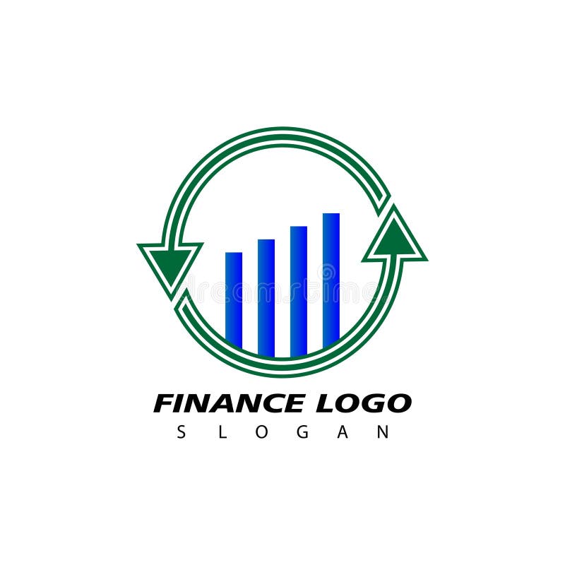 Financial Logo Concept. Economic Logo Concept Stock Vector ...