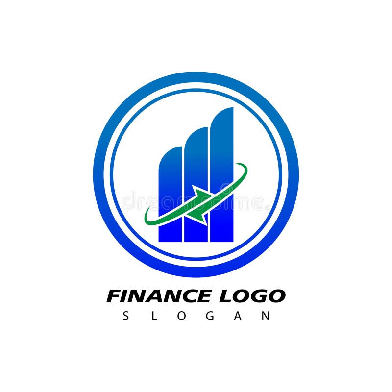 Financial Logo Concept. Economic Logo Concept Stock Vector ...
