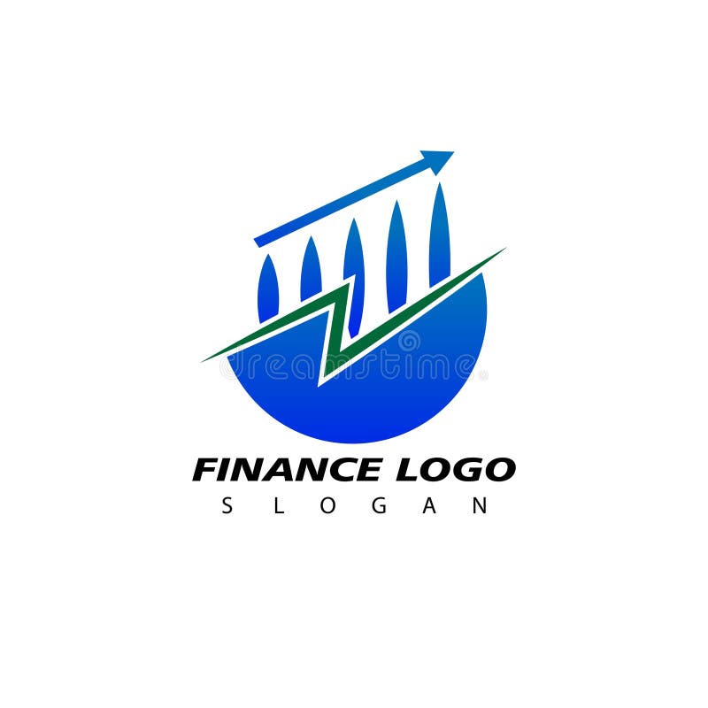 Financial Logo Concept. Economic Logo Concept Stock Vector ...