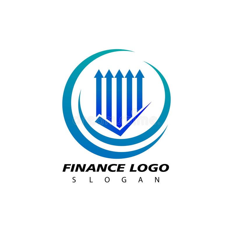 Financial Logo Concept. Economic Logo Concept Stock Vector ...