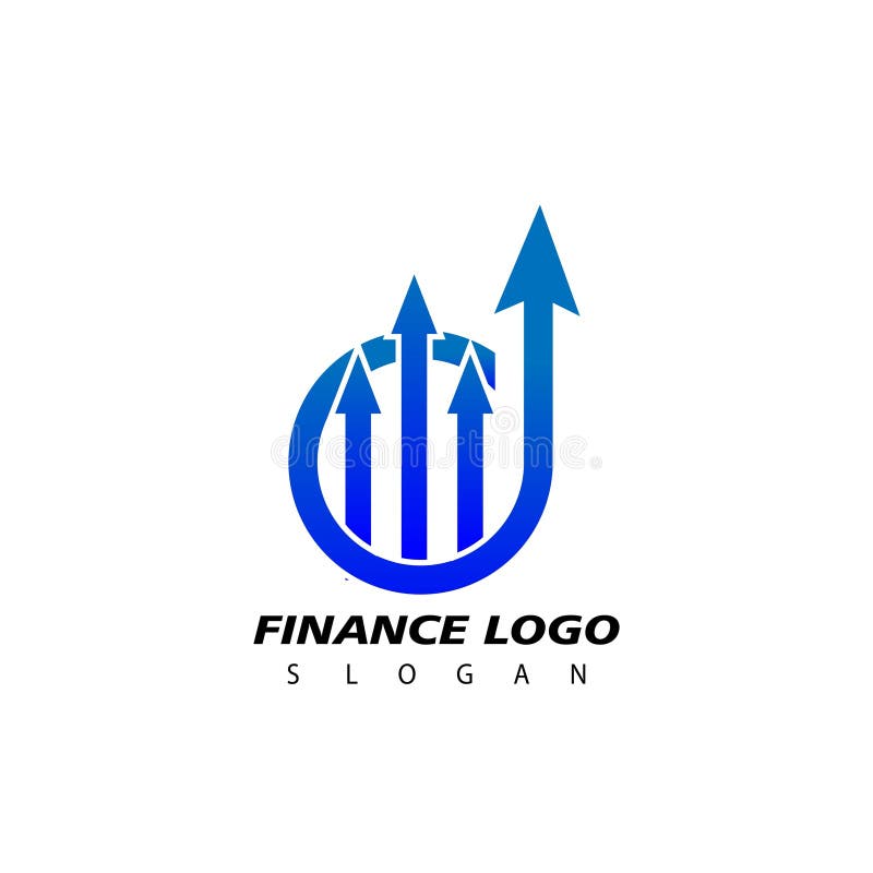 Financial Logo Concept. Economic Logo Concept Stock Vector ...