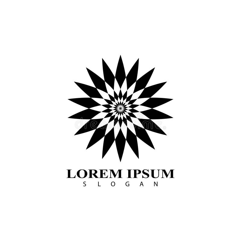 Circle Logo. Spiral Vector Illustration .Technology Round Logo Design ...