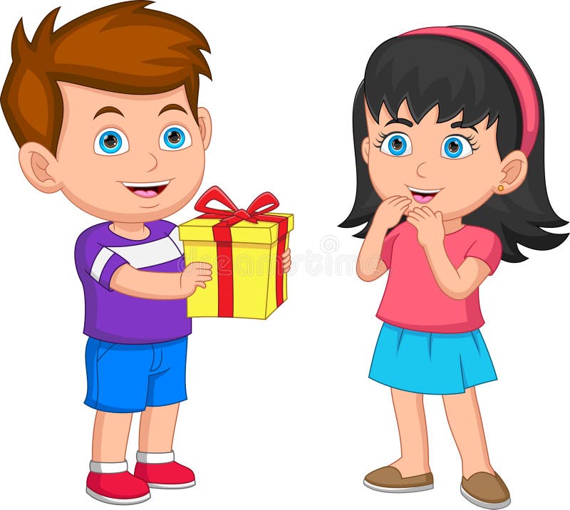 Giving Gifts Clip Art